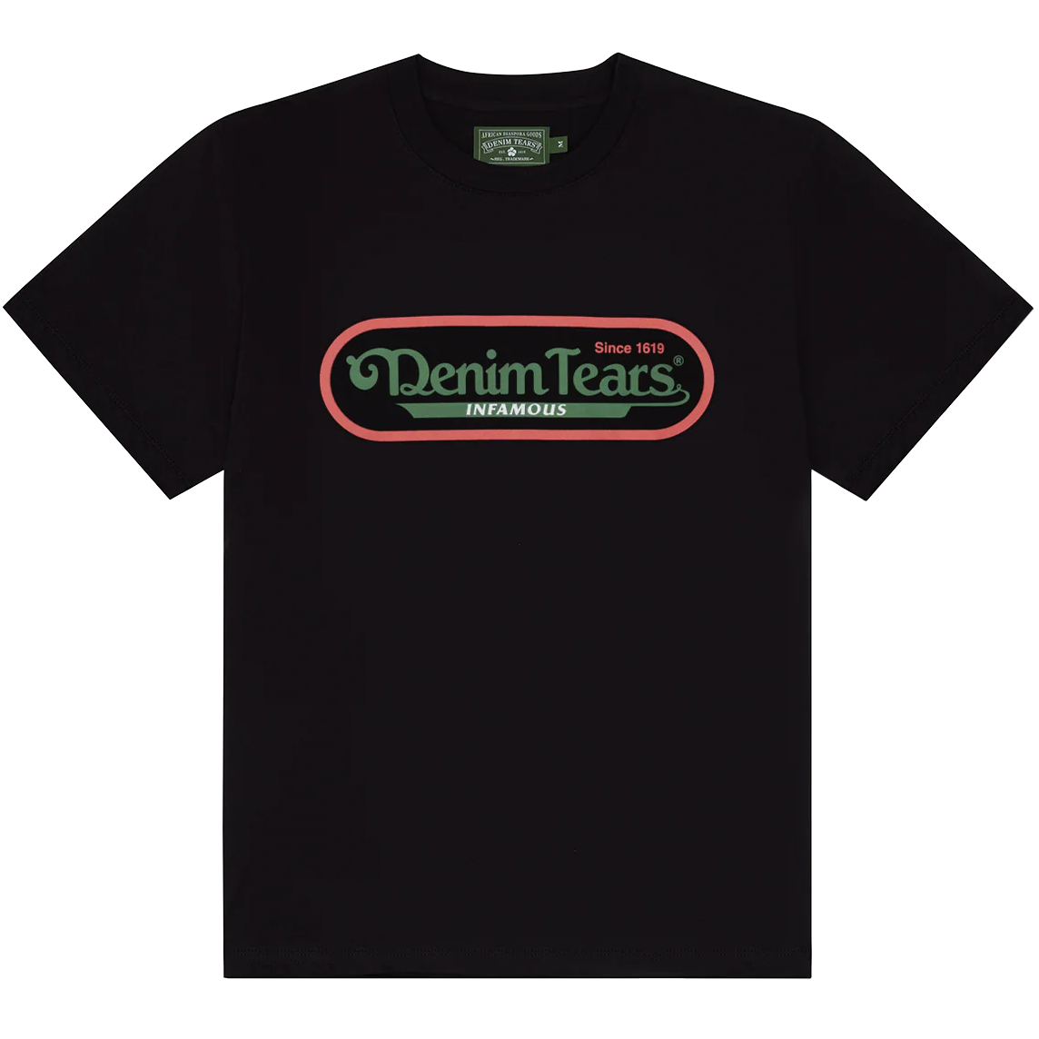 Denim Tears Infamous Black Tee – WyCo Vintage Broadway
