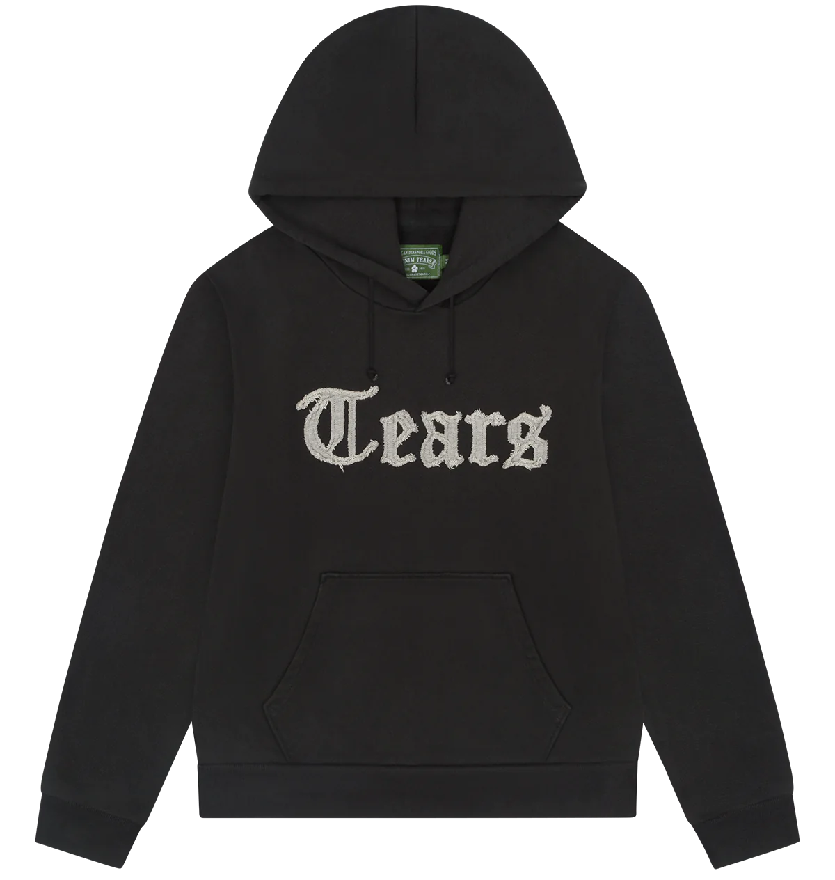 Denim Tears Tears Cut Out Charcoal Hoodie – WyCo Vintage Broadway