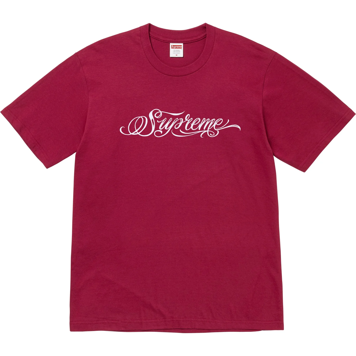 Supreme Script Cardinal Tee - WyCo Vintage, Kansas City's Premier ...
