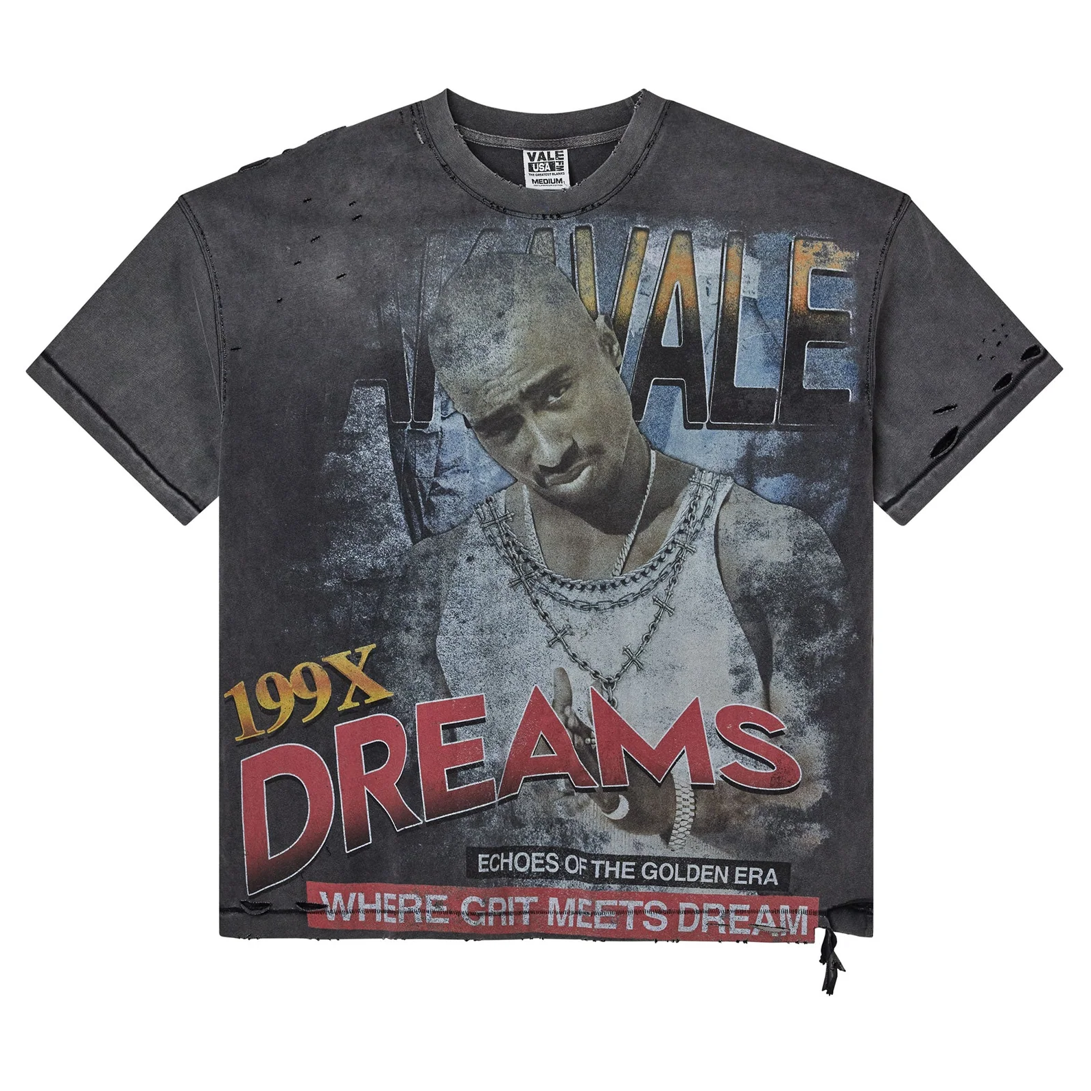 Vale Makavale Black Tee – WyCo Vintage Broadway